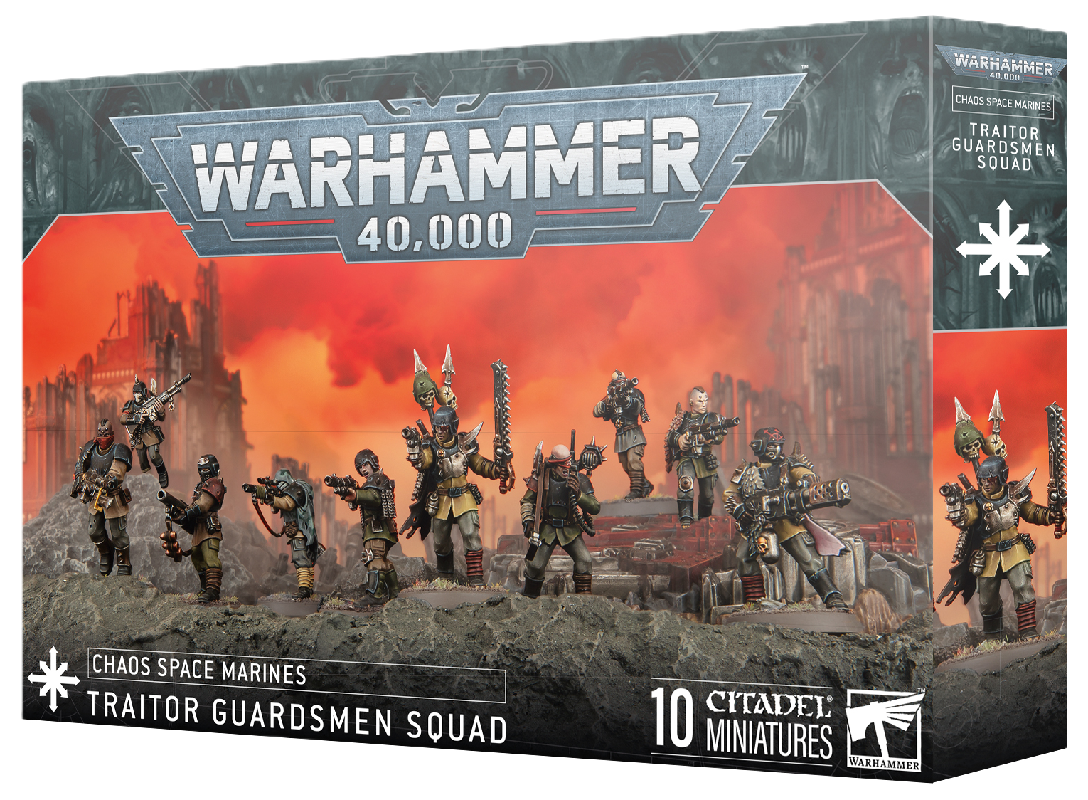 Traitor Guardsmen - Chaos Space Marines - Brand New Warhammer 40k Game