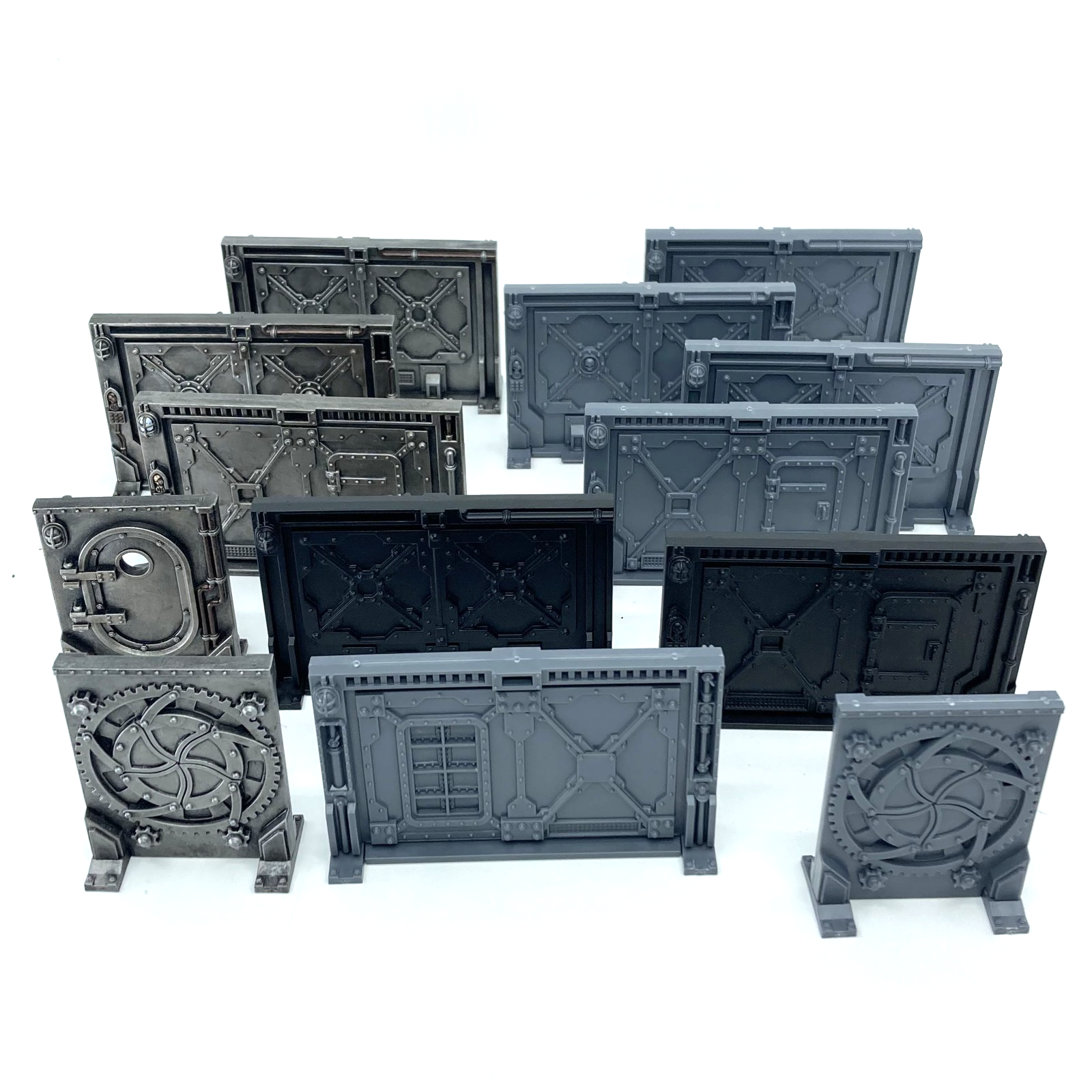 Necromunda Hive Bulkhead Terrain Doors Walls - Warhammer Games Worksho