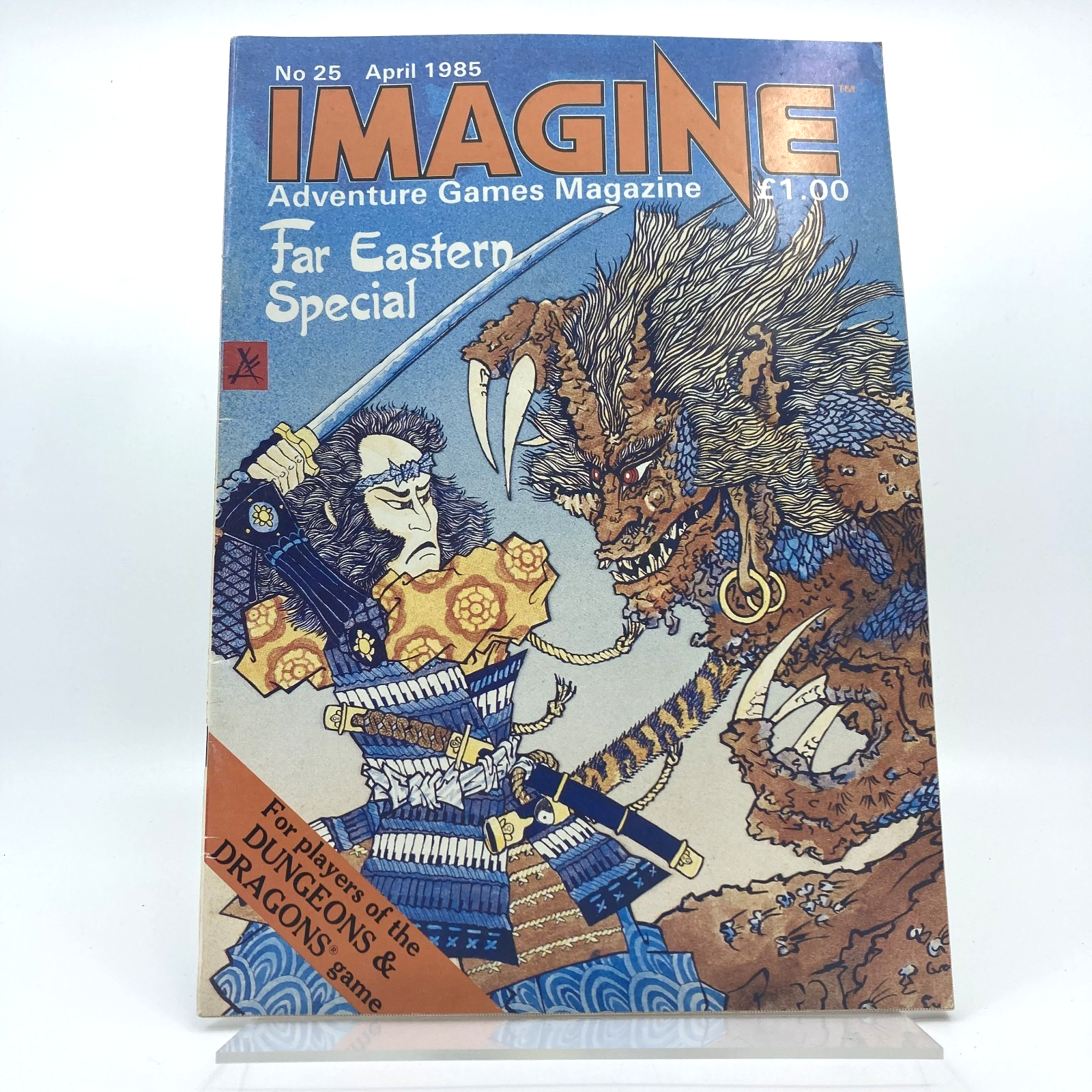 Imagine Magazine Issue 25 - Adventure Games Magazine - Dungeons & Drag