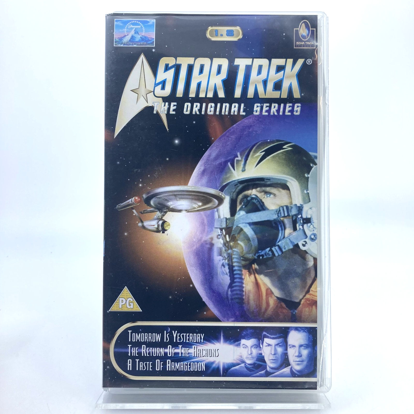 Star Trek The Original Series 1.8 - Collectible VHS Video Tapes W466