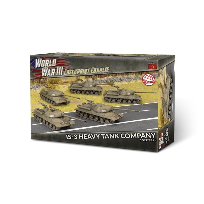 IS-3 Heavy Tank Company - Checkpoint Charlie - Brand New - World War I