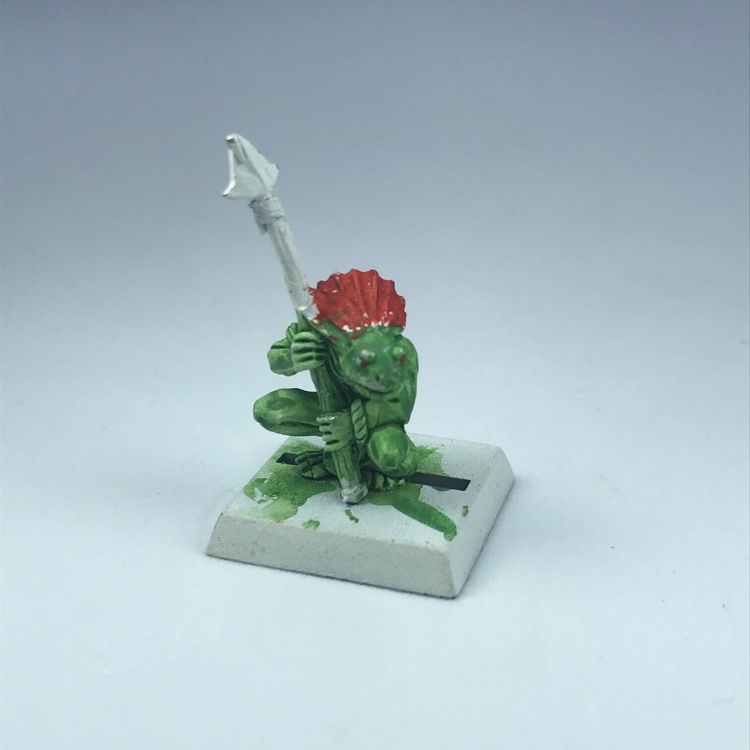 Metal Classic Skink Lizardmen Salamander Handler - Warhammer Fantasy X ...