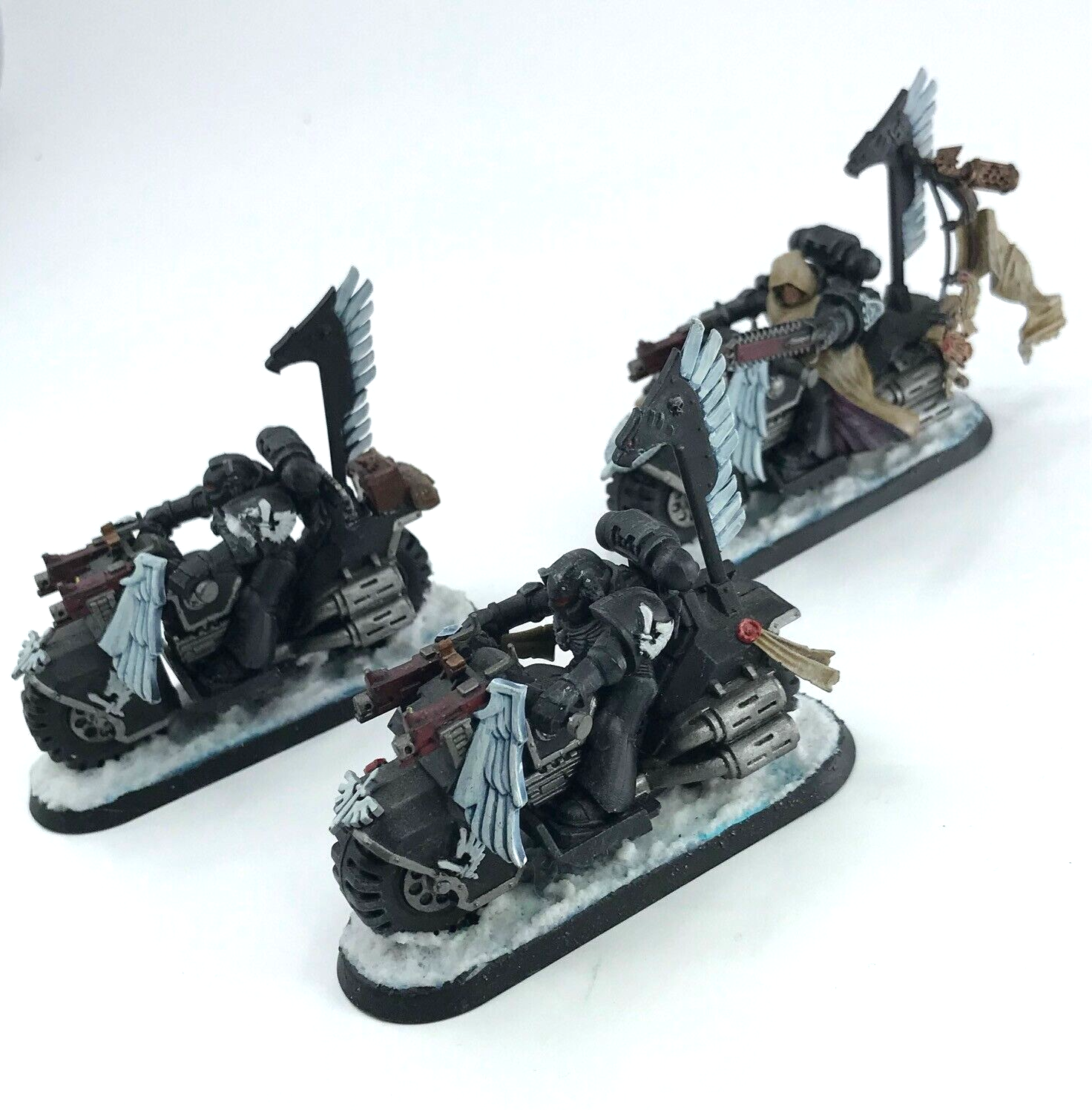 Dark Angels Ravenwing Bike Squad Space Marines Warhammer 40K Games Wor
