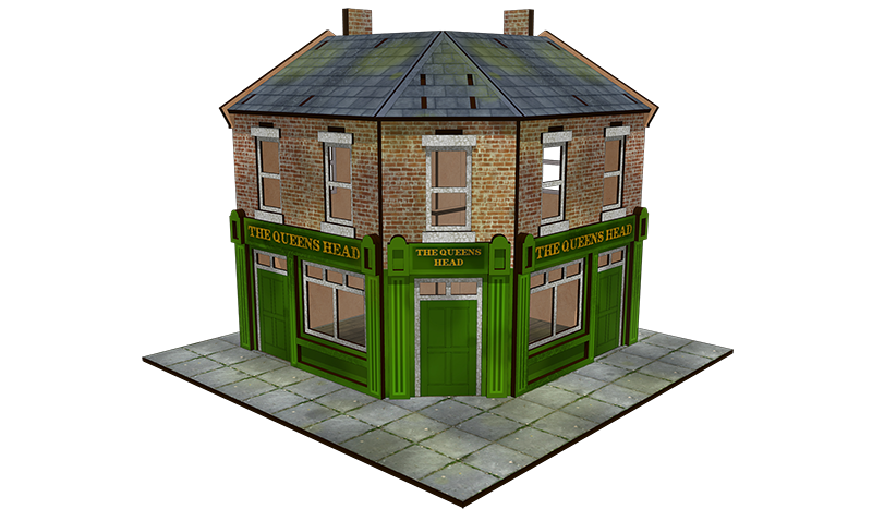 The Queen's Head Pub - The Chicago Way - Brand New - Great Escape Game