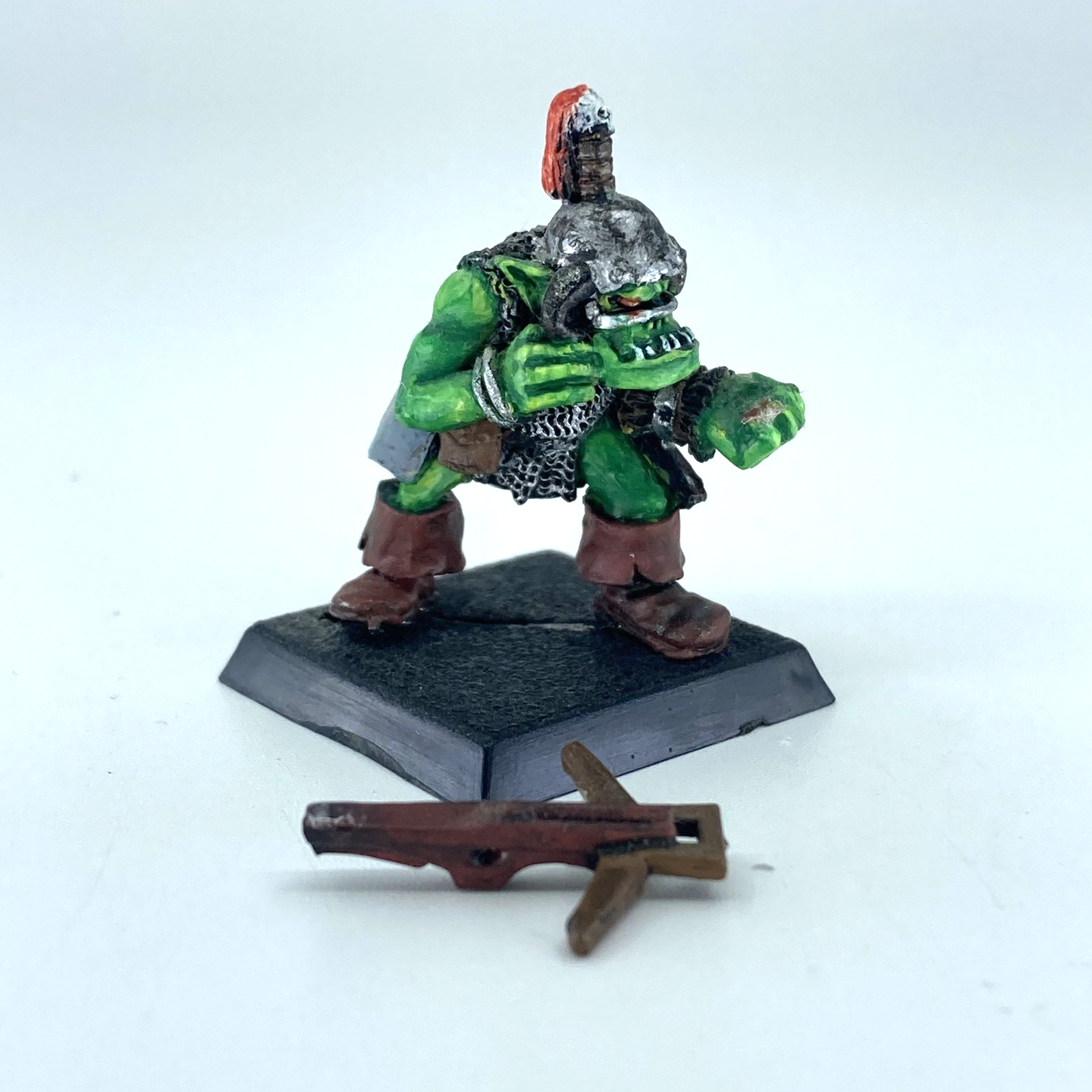 Orc With Crossbow - Orcs & Goblins - Citadel Warhammer Fantasy Metal X