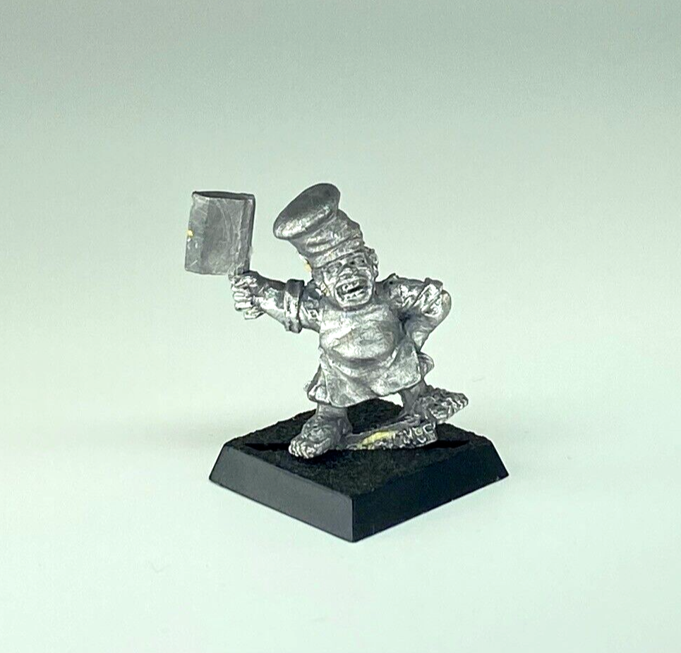 Dogs Of War Halfling Master Chef Dated 1998 - Warhammer Fantasy Metal