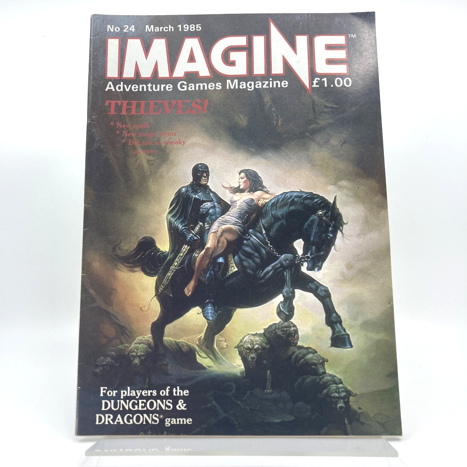 Imagine Magazine Issue 24 - Adventure Games Magazine - Dungeons & Drag
