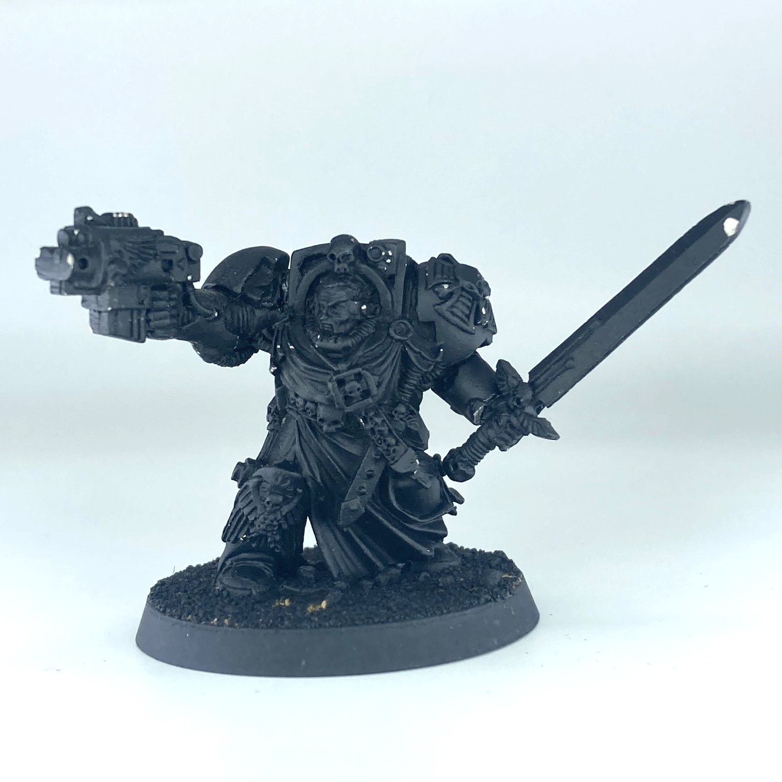 Captain in Terminator Armour - Space Marines Warhammer 40K Classic Met