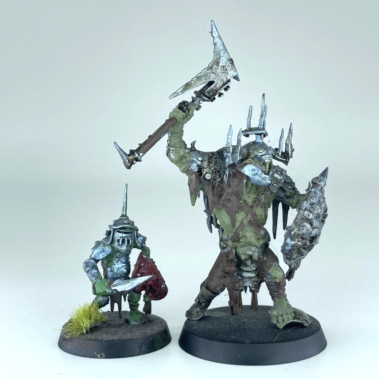Killaboss With Stab Grot - Orruk Warclans - Warhammer Age of Sigmar X1