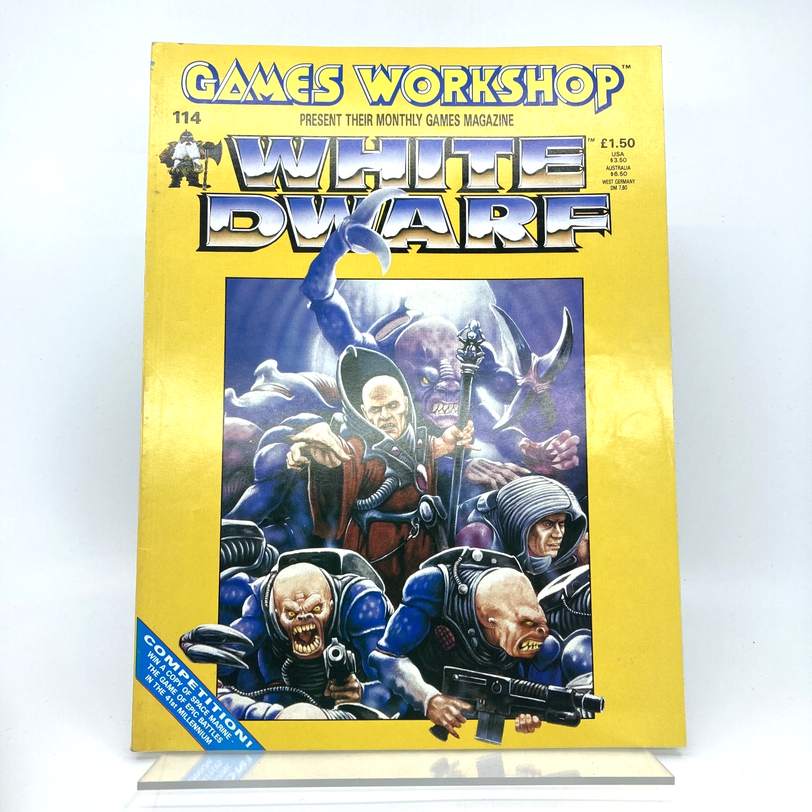 White Dwarf 114 Magazine Games Workshop Warhammer Fantasy 40,000 40K M