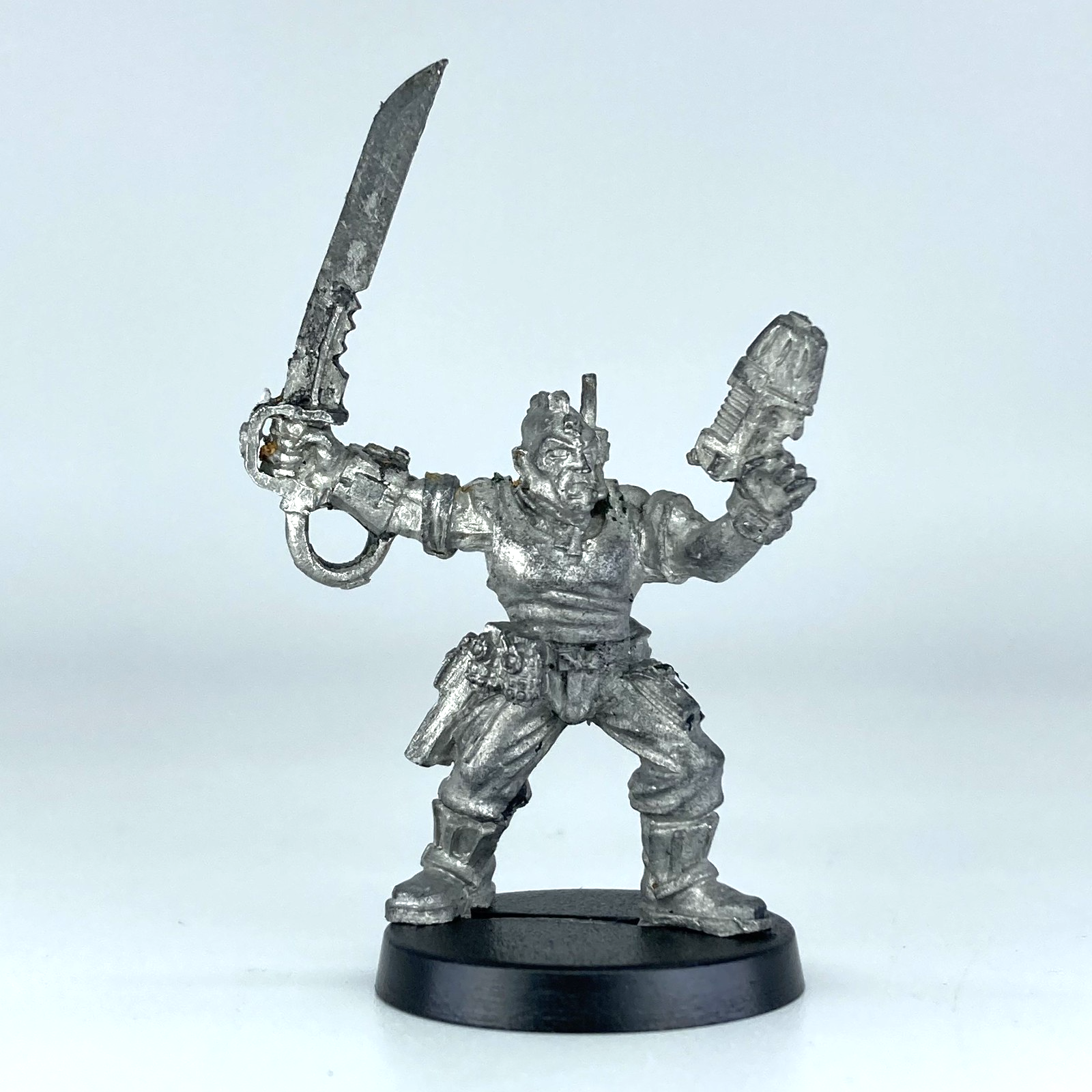 Catachan Lieutenant - Imperial Guard - Warhammer 40K Classic Metal X15