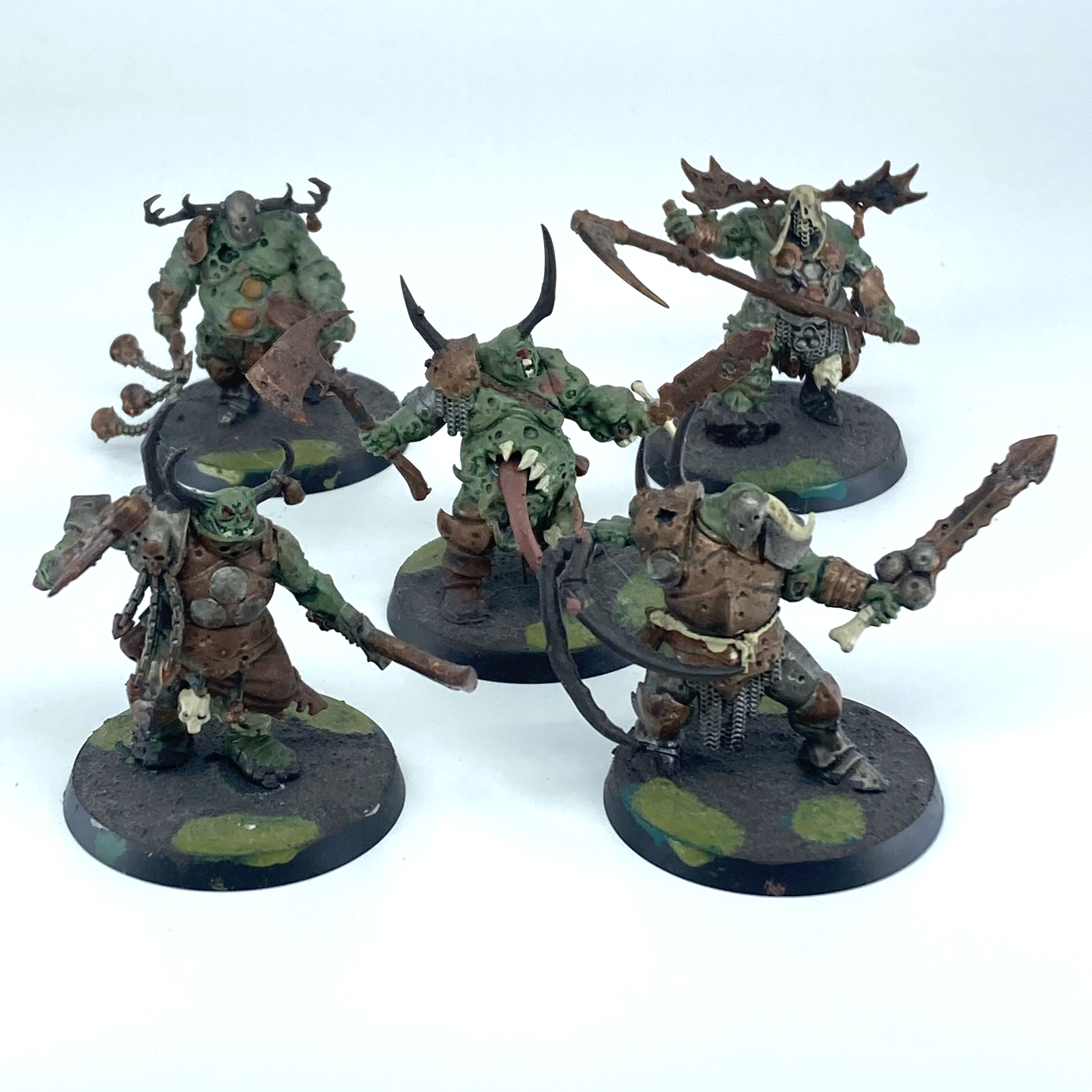 Putrid Blightkings - Maggotkin of Nurgle - Warhammer Age of Sigmar GW