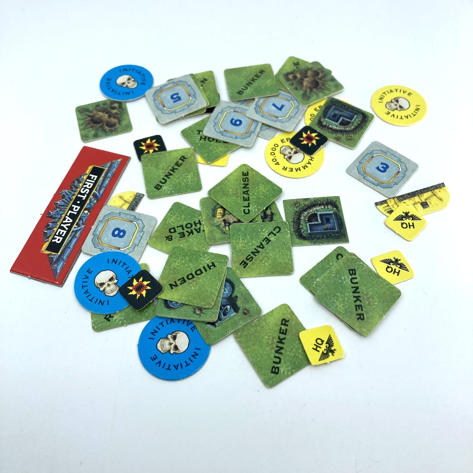 Epic Map & Location Tokens / Markers - Warhammer Epic 40k Games Worksh