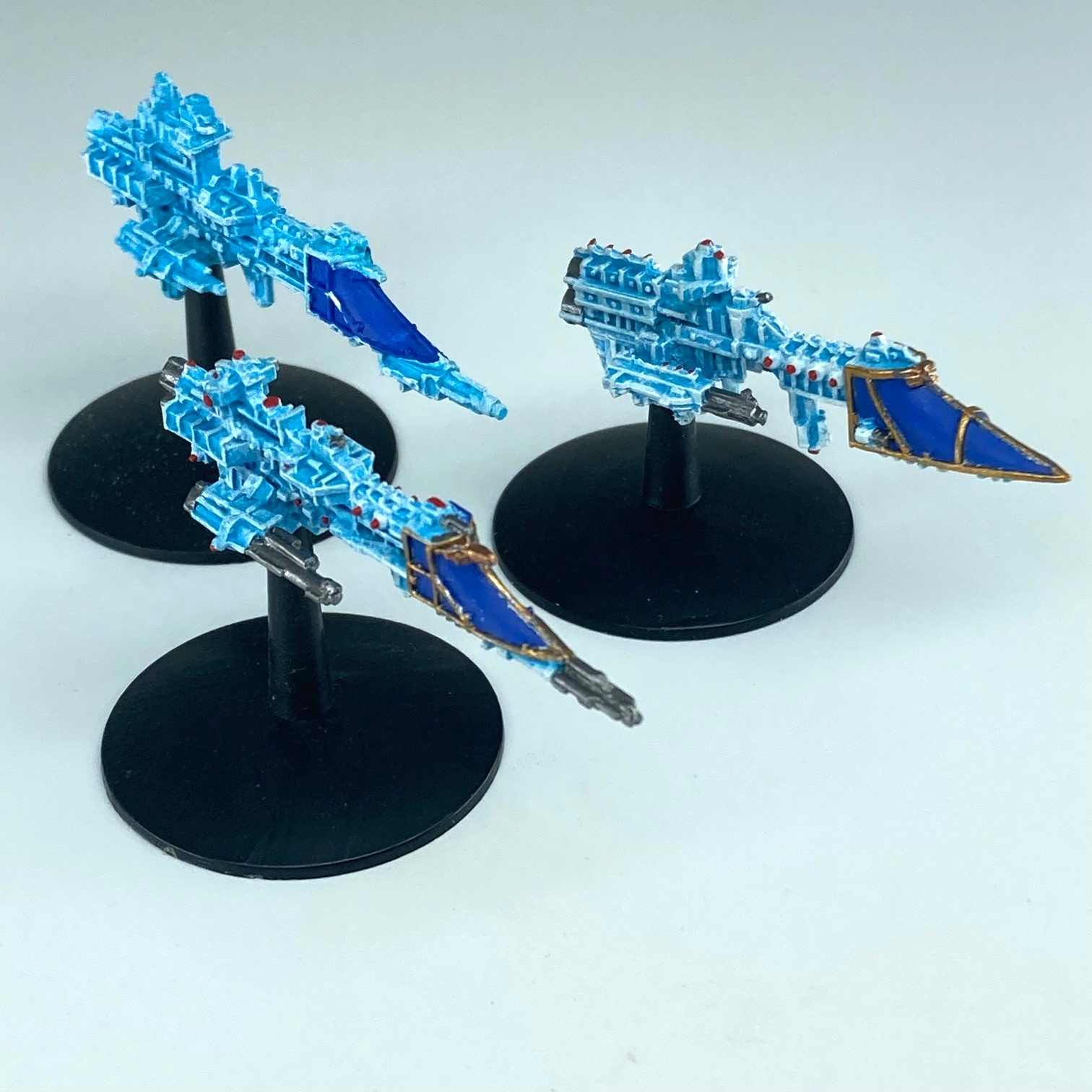 Imperial Sword Class Frigates - Battlefleet Gothic Warhammer GW Metal