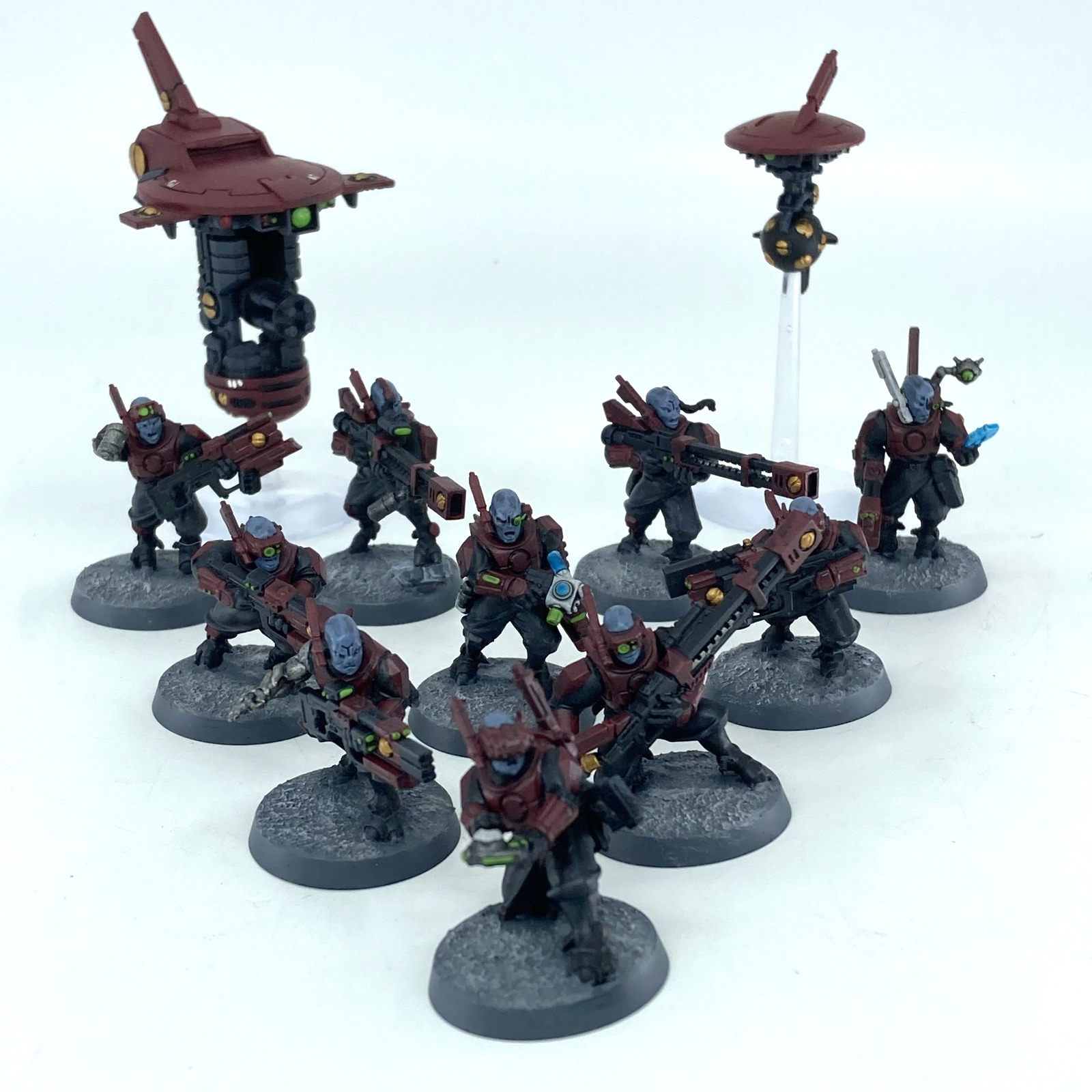 Tau Pathfinders - T'au Empire - Warhammer 40K Painted Games Workshop C