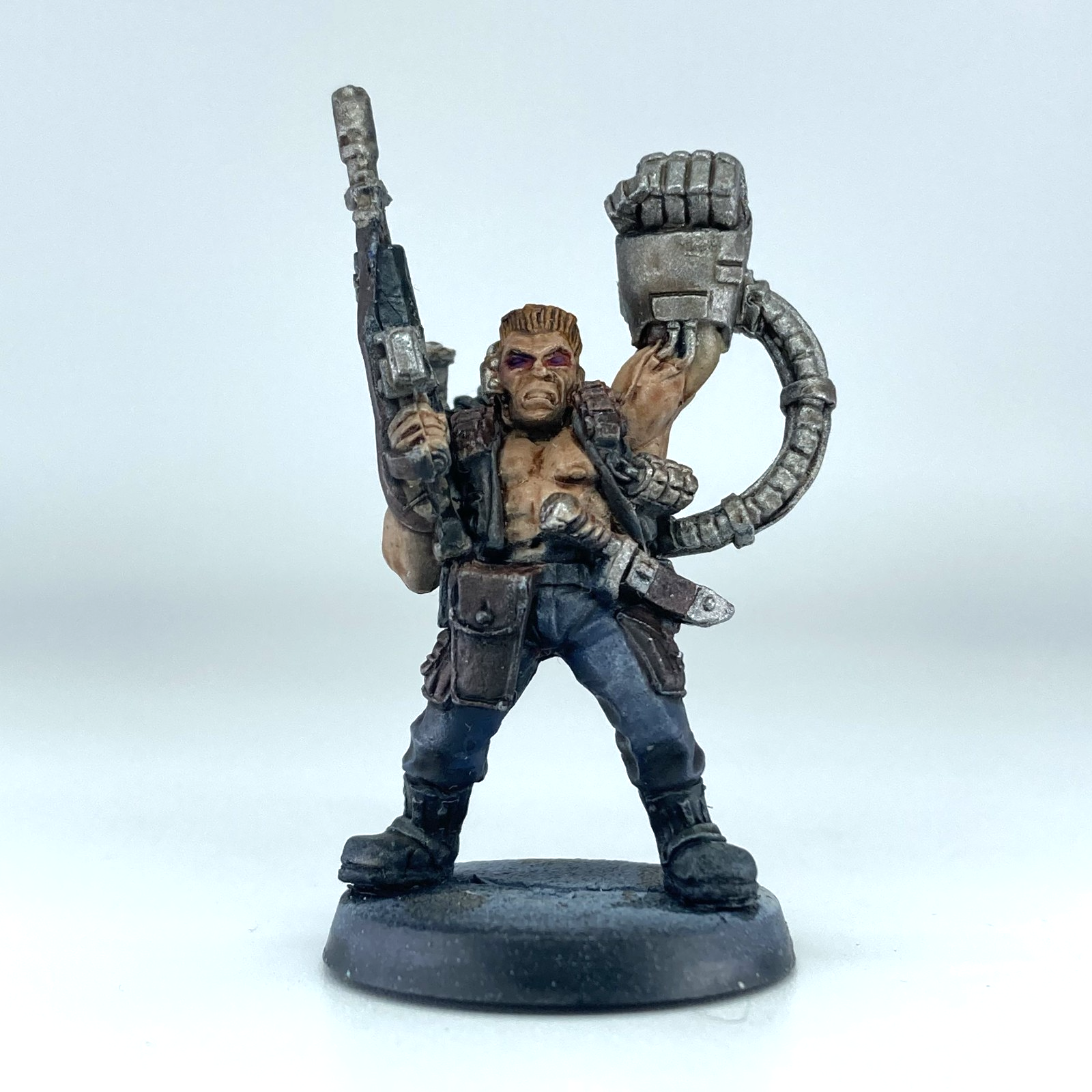 Catachan Sergeant - Imperial Guard - Painted Warhammer 40K GW Metal X1