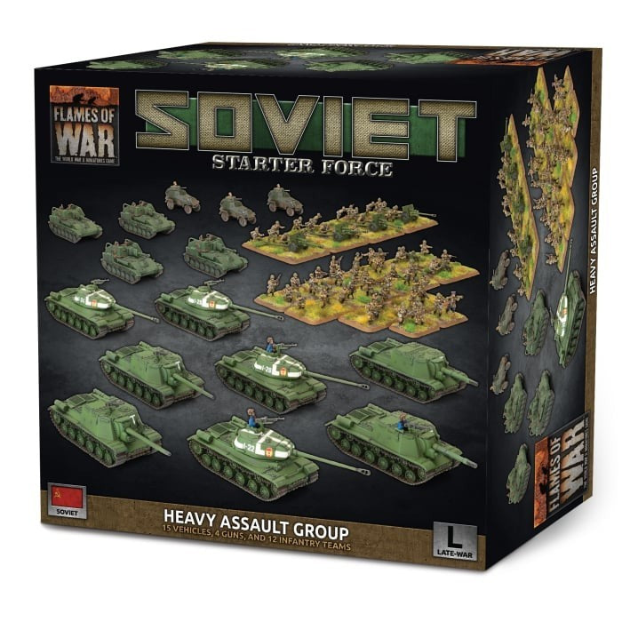 Soviet Starter Force: Heavy Assault Group - Brand New - Flames of War